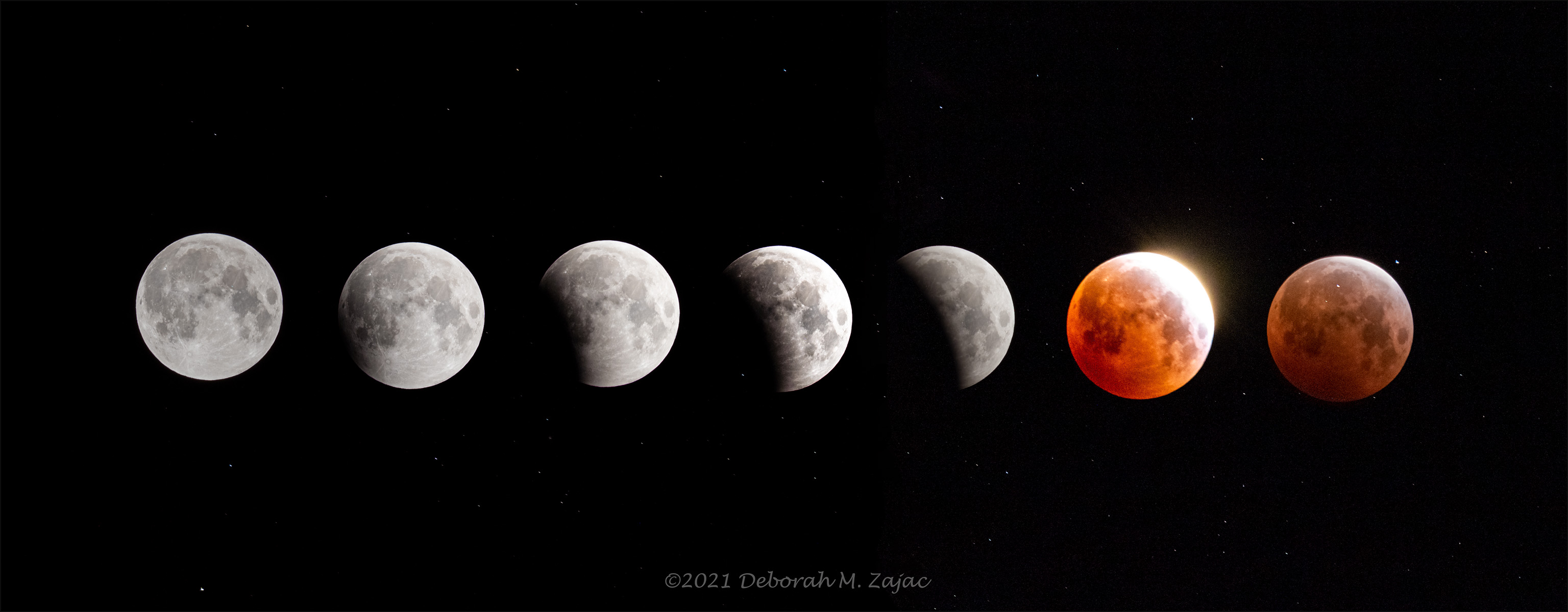 Wordless Wednesday-Lunar Eclipse Phases – Circadianreflections Blog