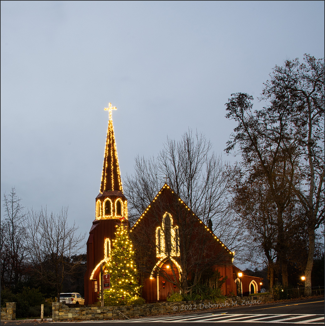 Thursday Doors- The Red Church – Circadianreflections Blog